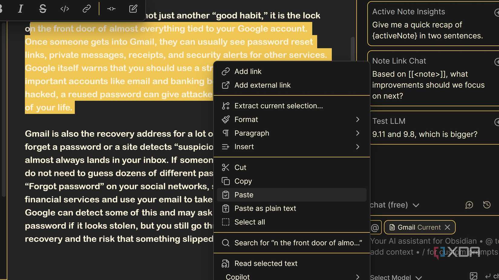 How Obsidian’s Note composer plugin made my notes more organized
