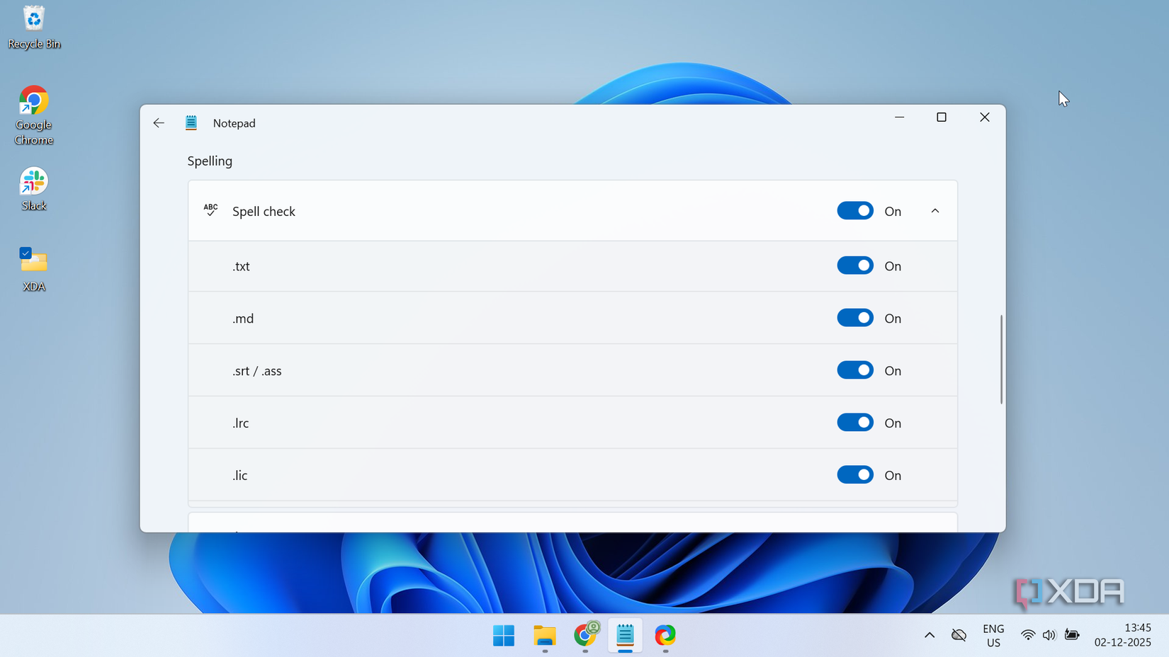 Notepad's spellcheck needs a major overhaul