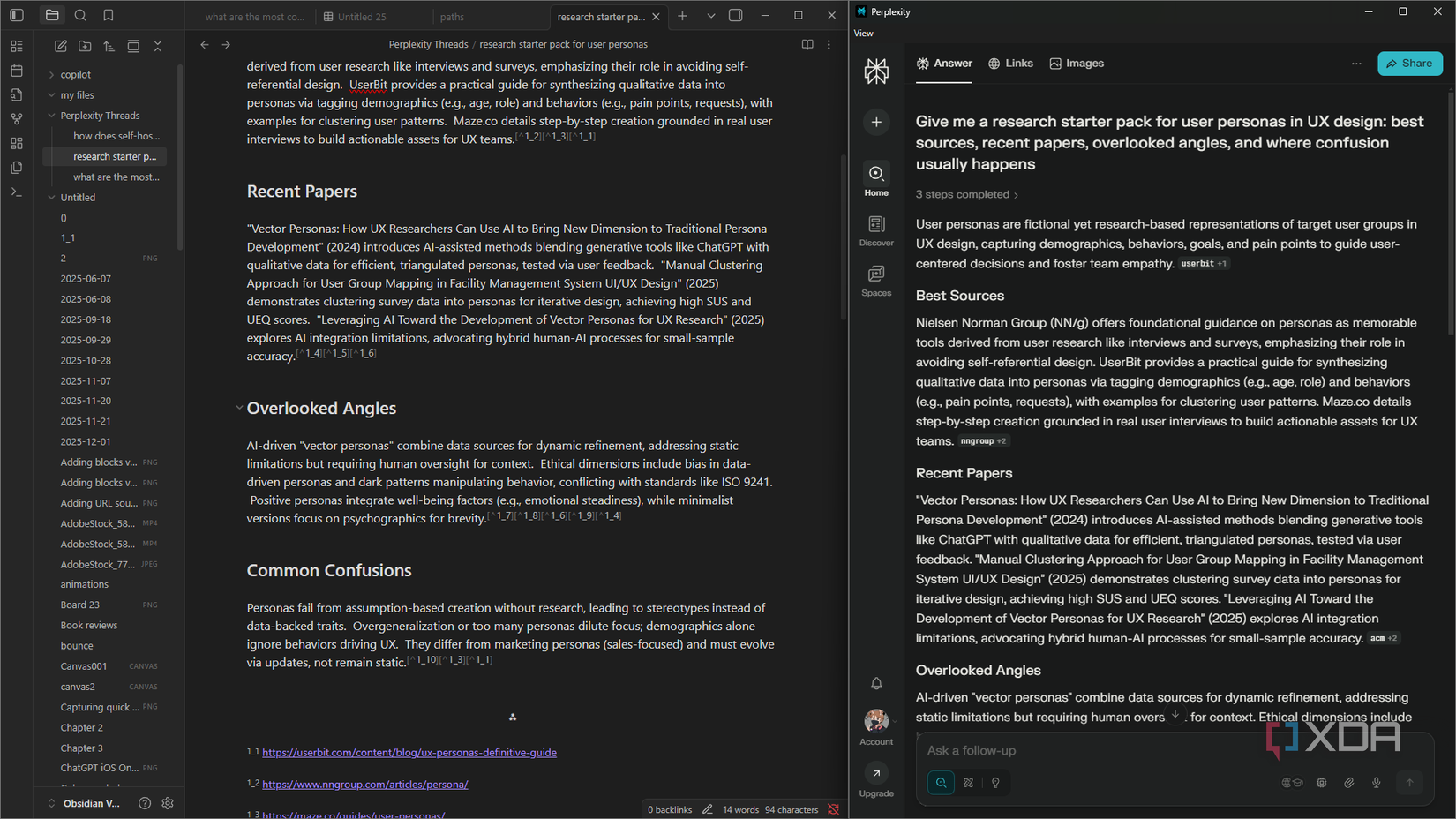 I added Perplexity to my local note-taking stack thanks to this one simple feature