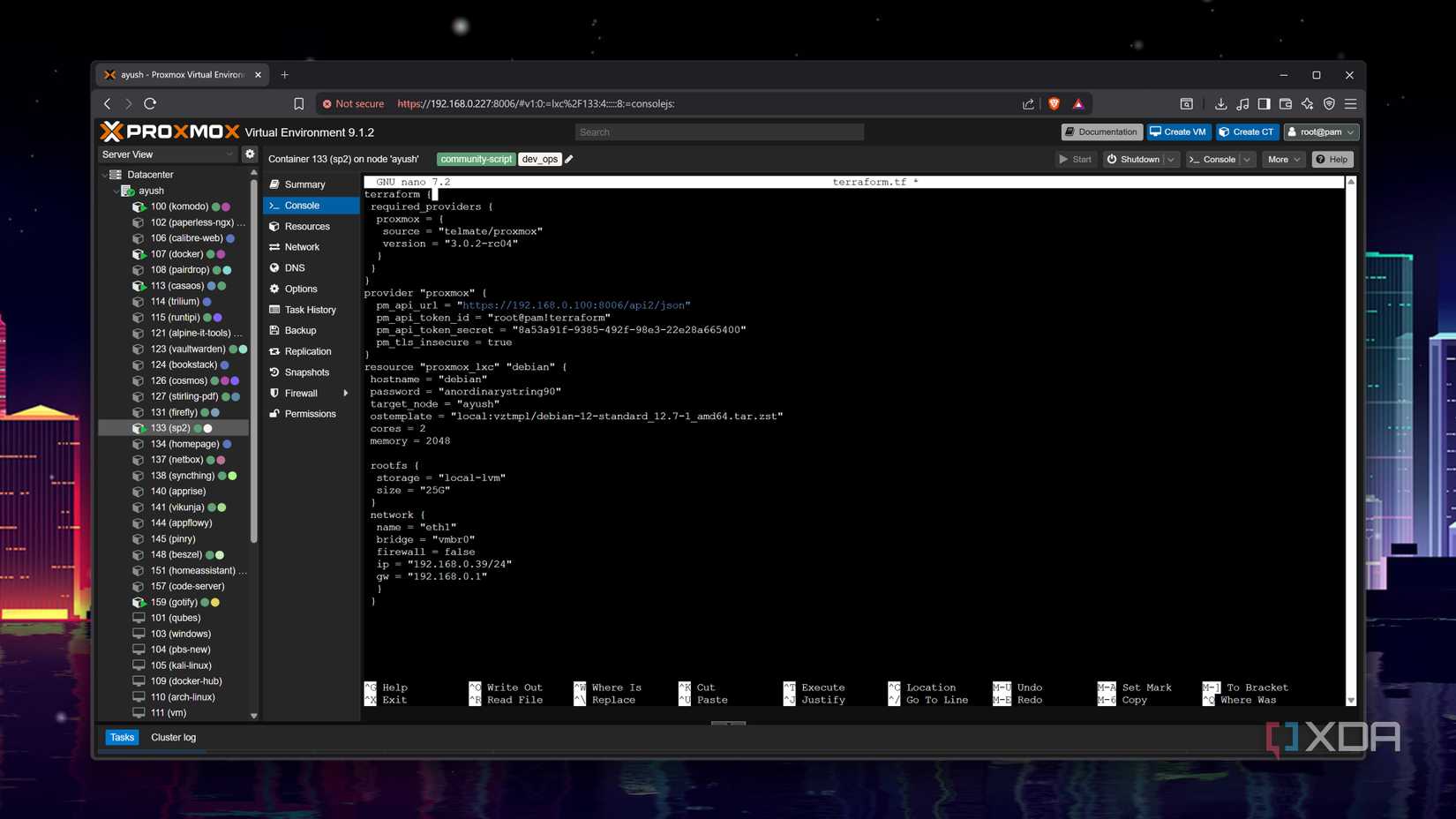 I automated my Proxmox home lab with Terraform