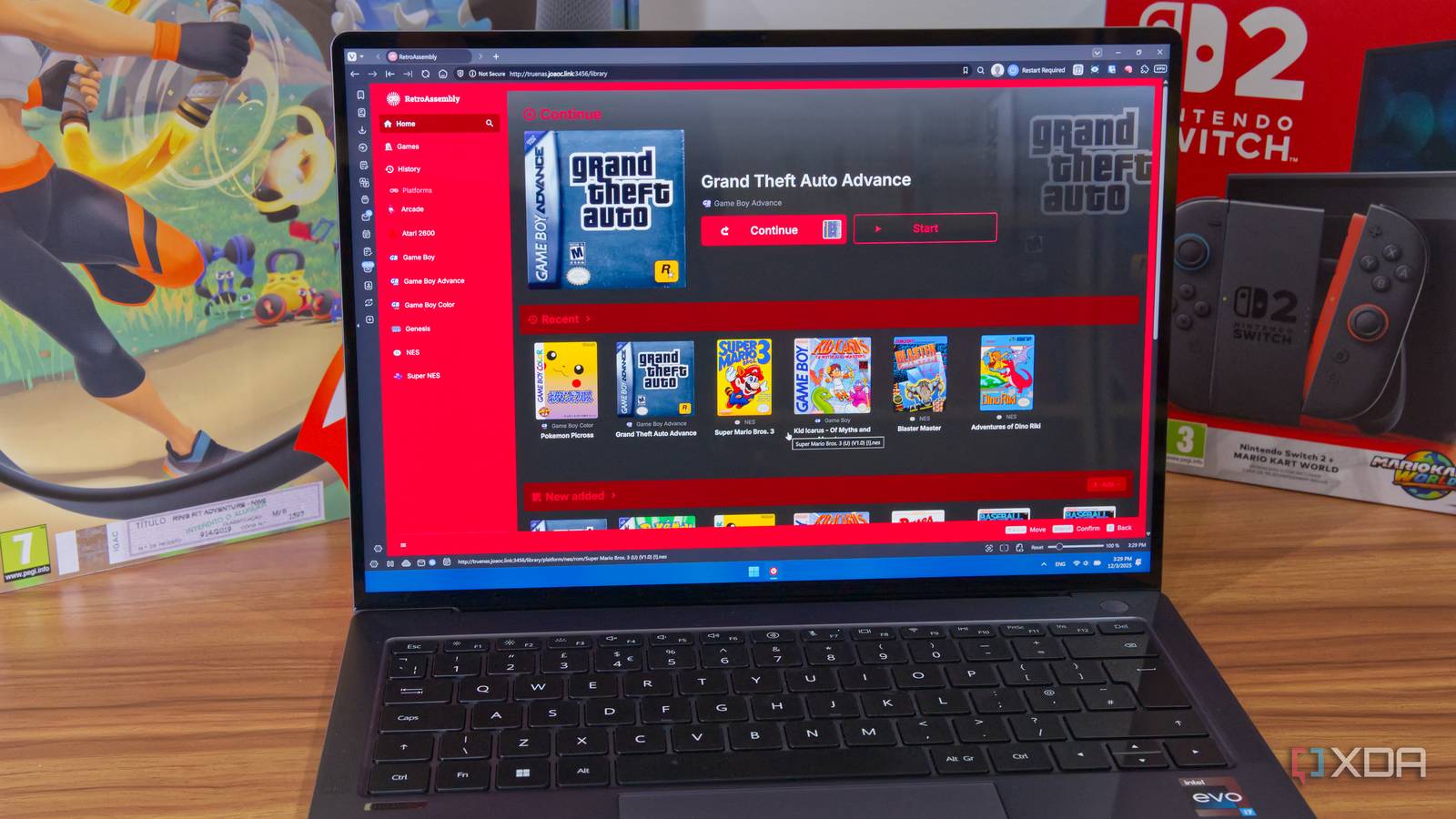 I play my entire retro collection in my browser thanks to this amazing self-hosted library