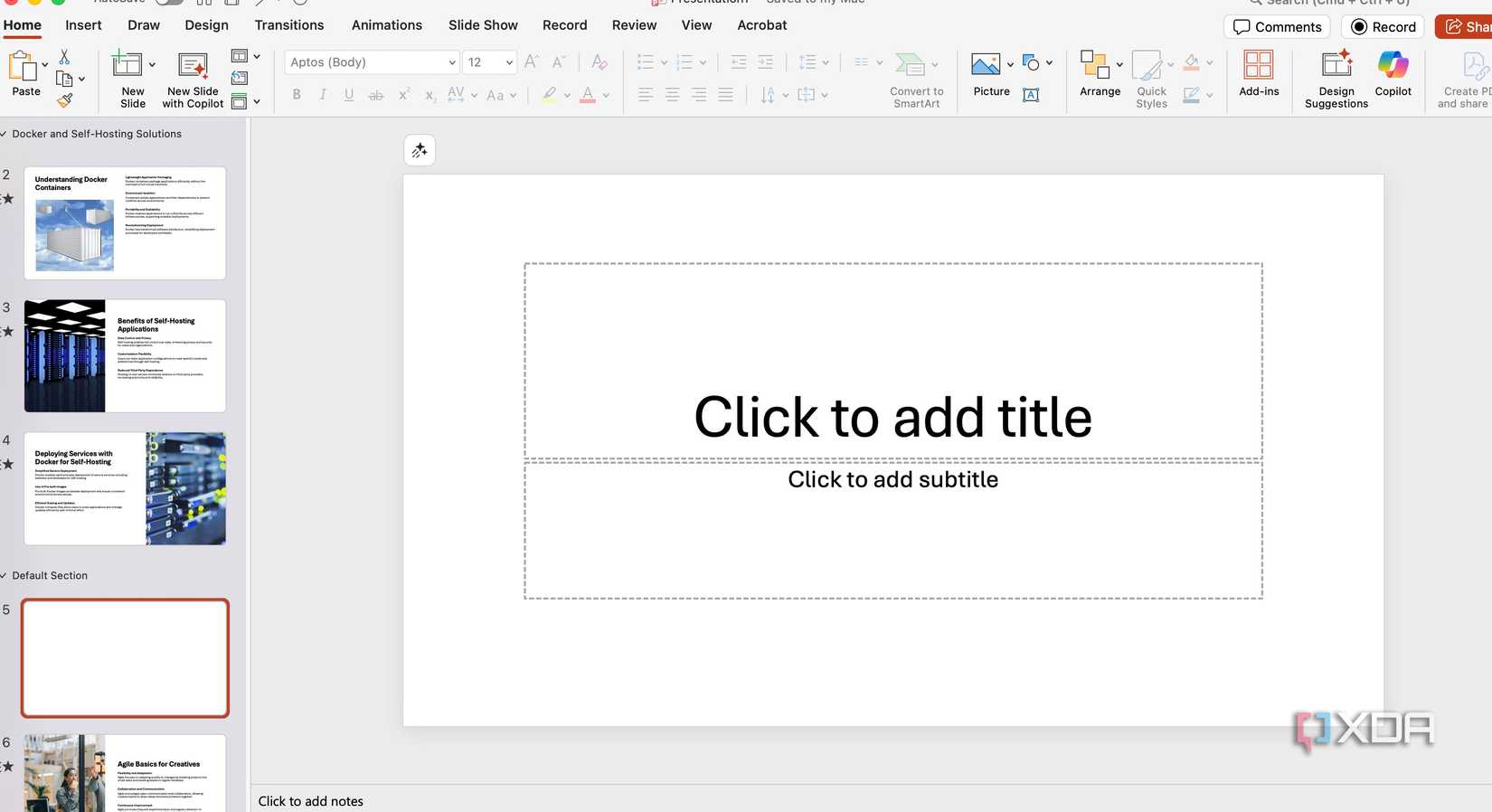I started using Copilot to create slides in PowerPoint and I can’t go ...
