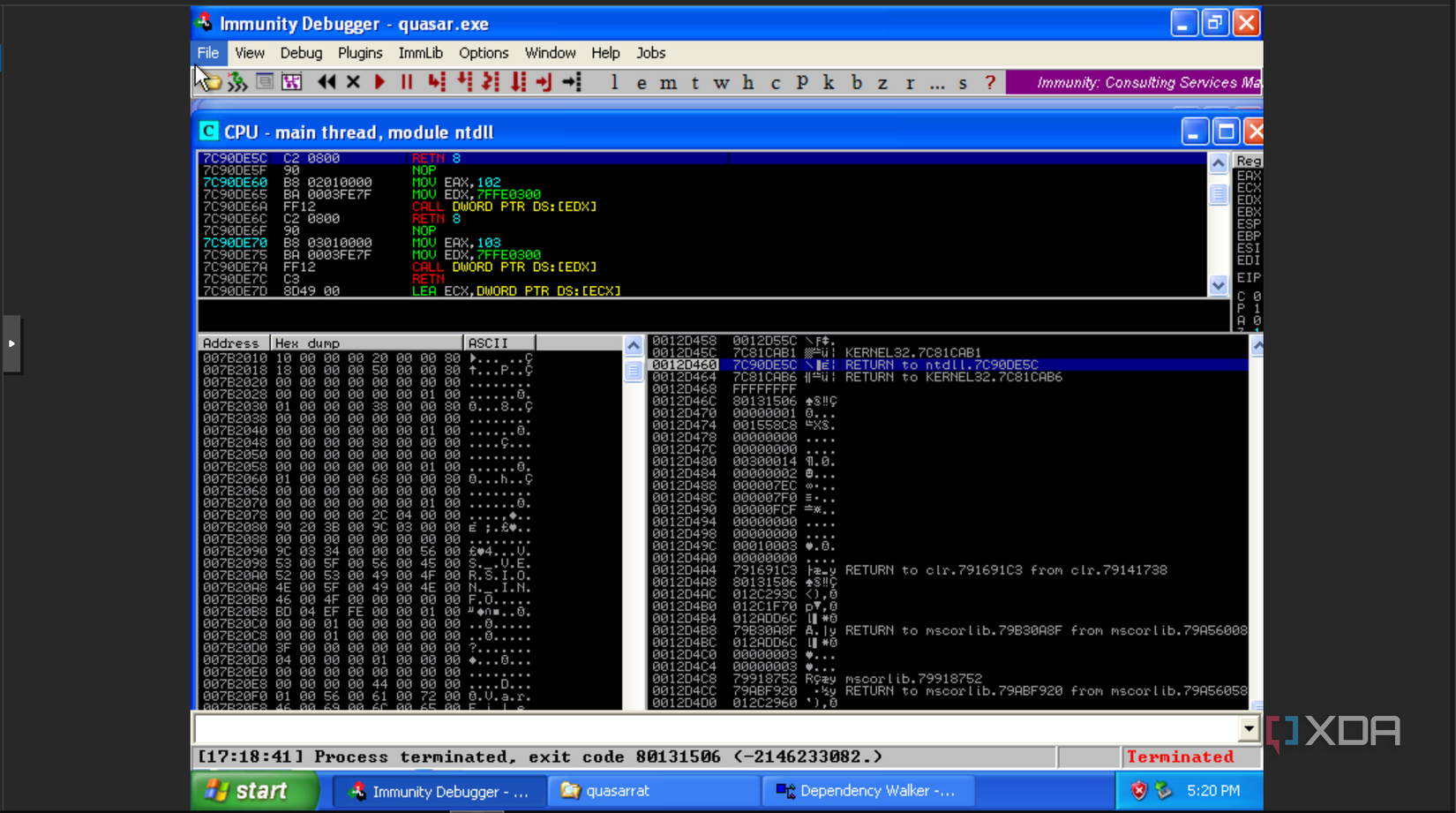I installed modern malware on Windows XP just to see what would happen