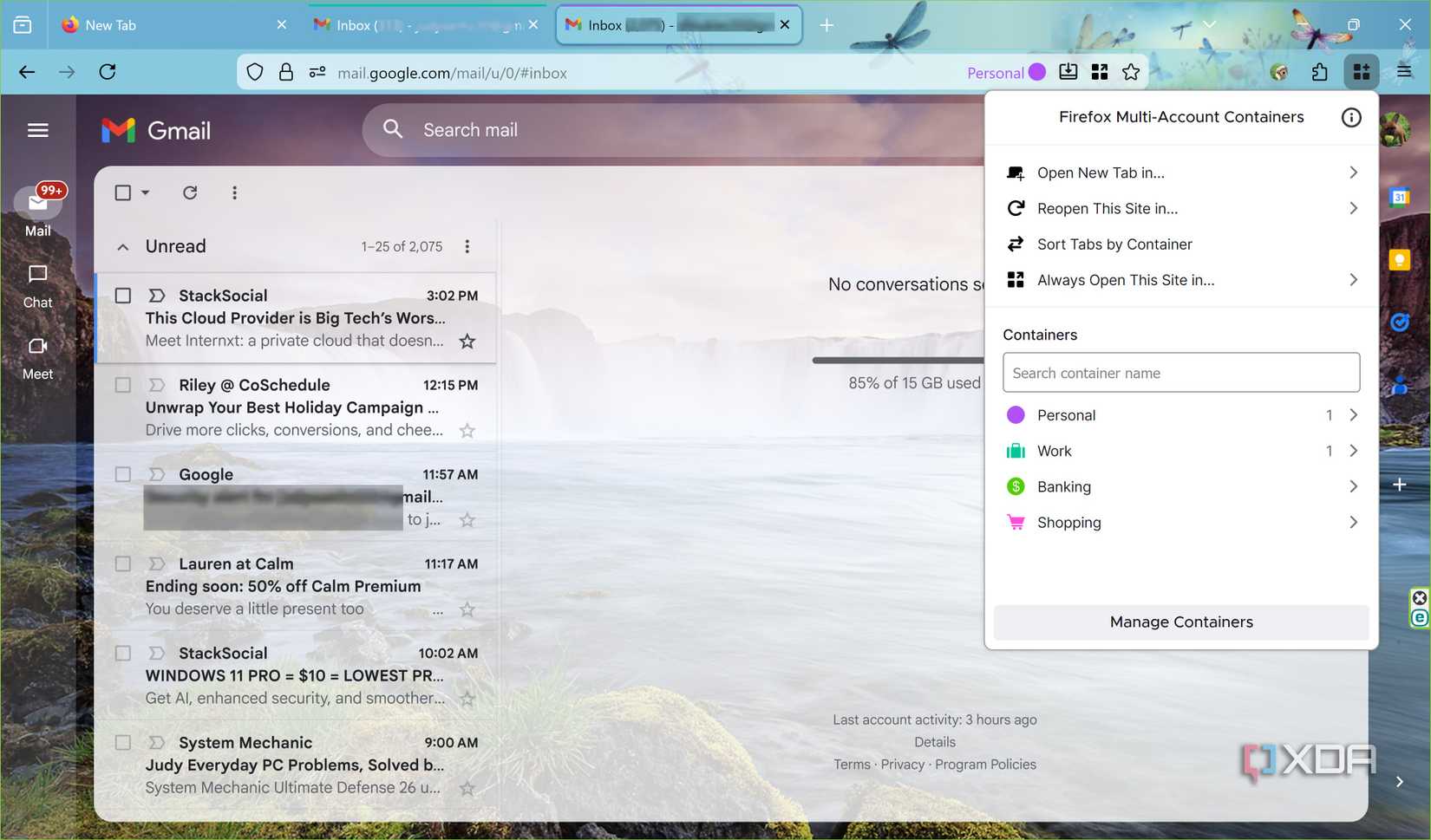 I started using Firefox Multi-Account Containers and it completely ...