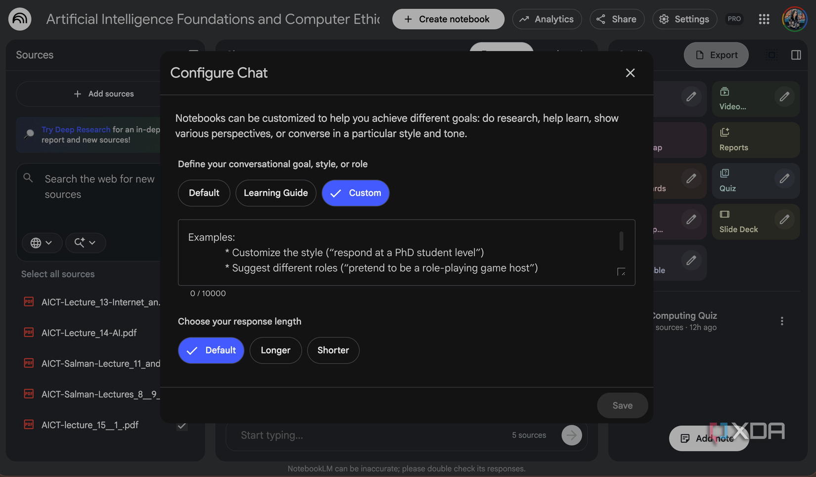 Please stop ignoring NotebookLM's customization features