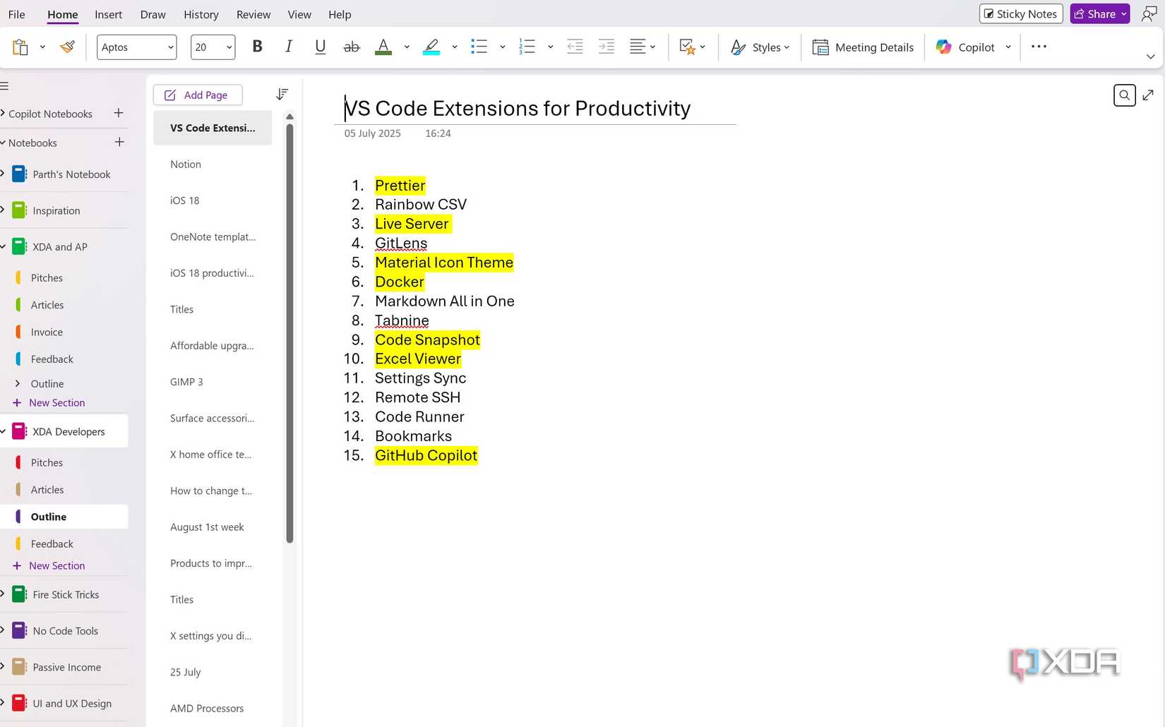 Outlook has a note-taking app hiding in plain sight – and now I use it ...