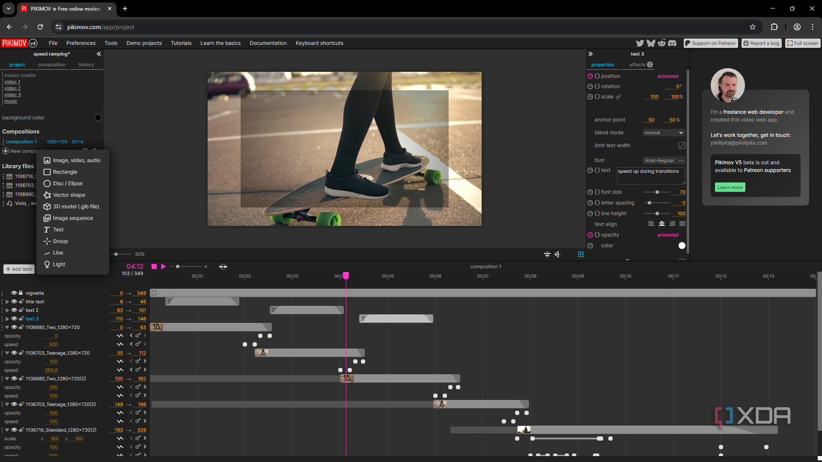 I swapped Adobe Premiere and After Effects for a browser-based editor ...