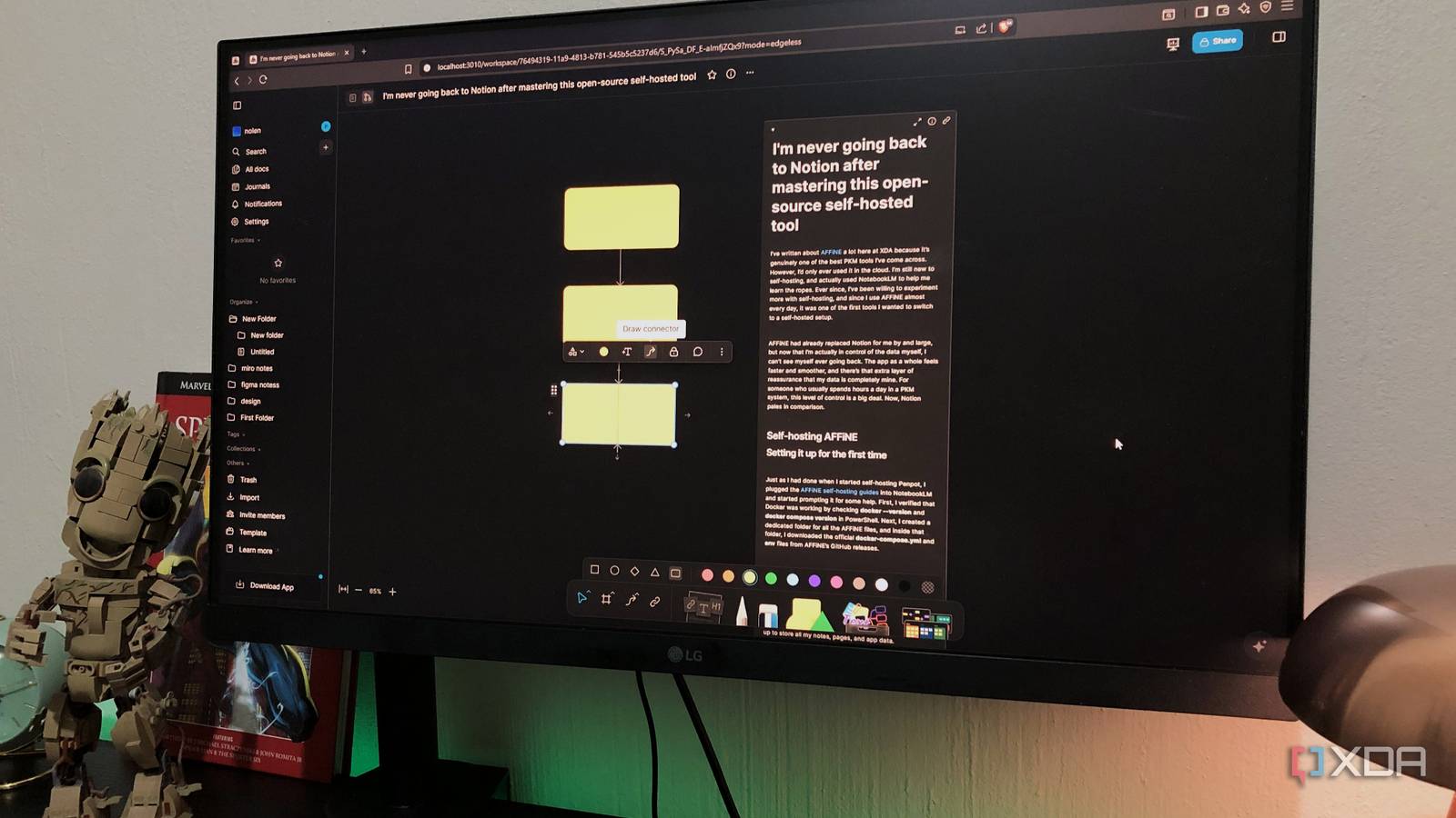 I'm never going back to Notion after mastering this open-source self ...