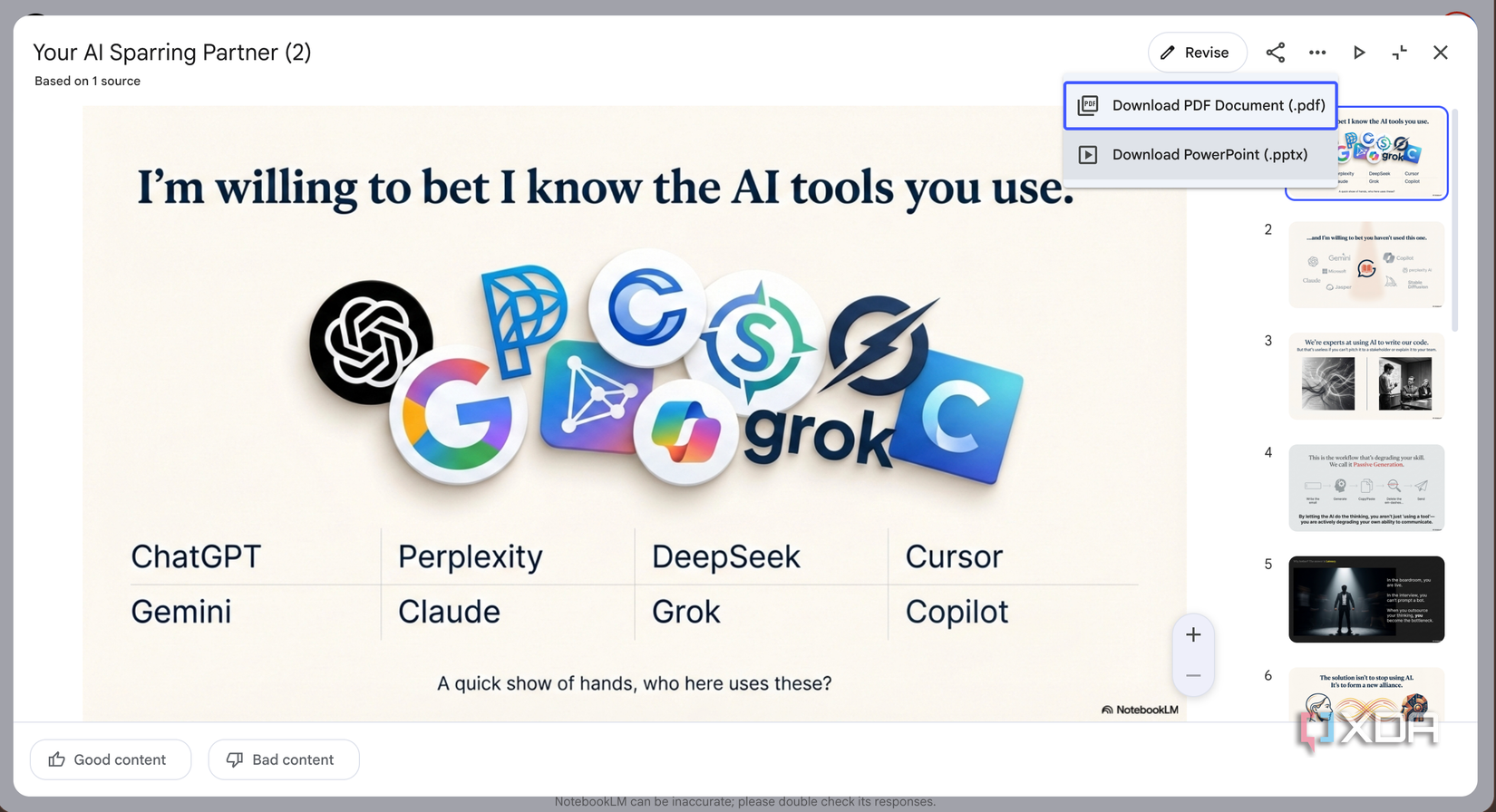 NotebookLM's Slide Decks finally got the two features it desperately needed