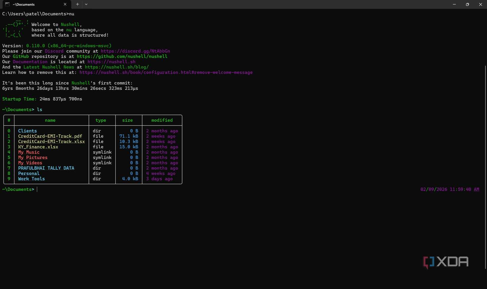 I started using a shell that treats my terminal like a spreadsheet, and ...