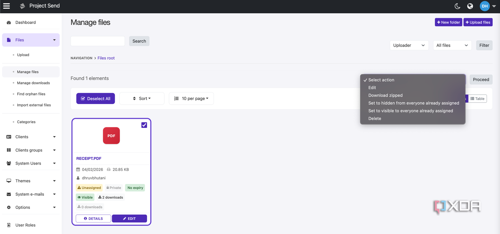 I spent a weekend setting up this encrypted file sharing platform and ...
