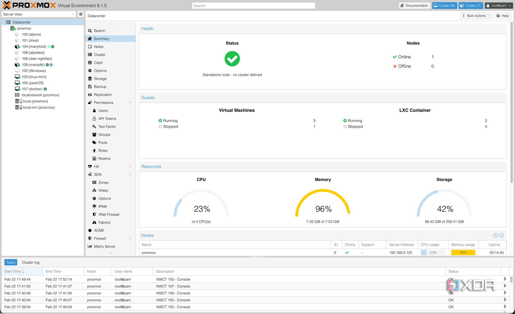 Proxmox turned my old PC into a home lab that runs 10 VMs simultaneously