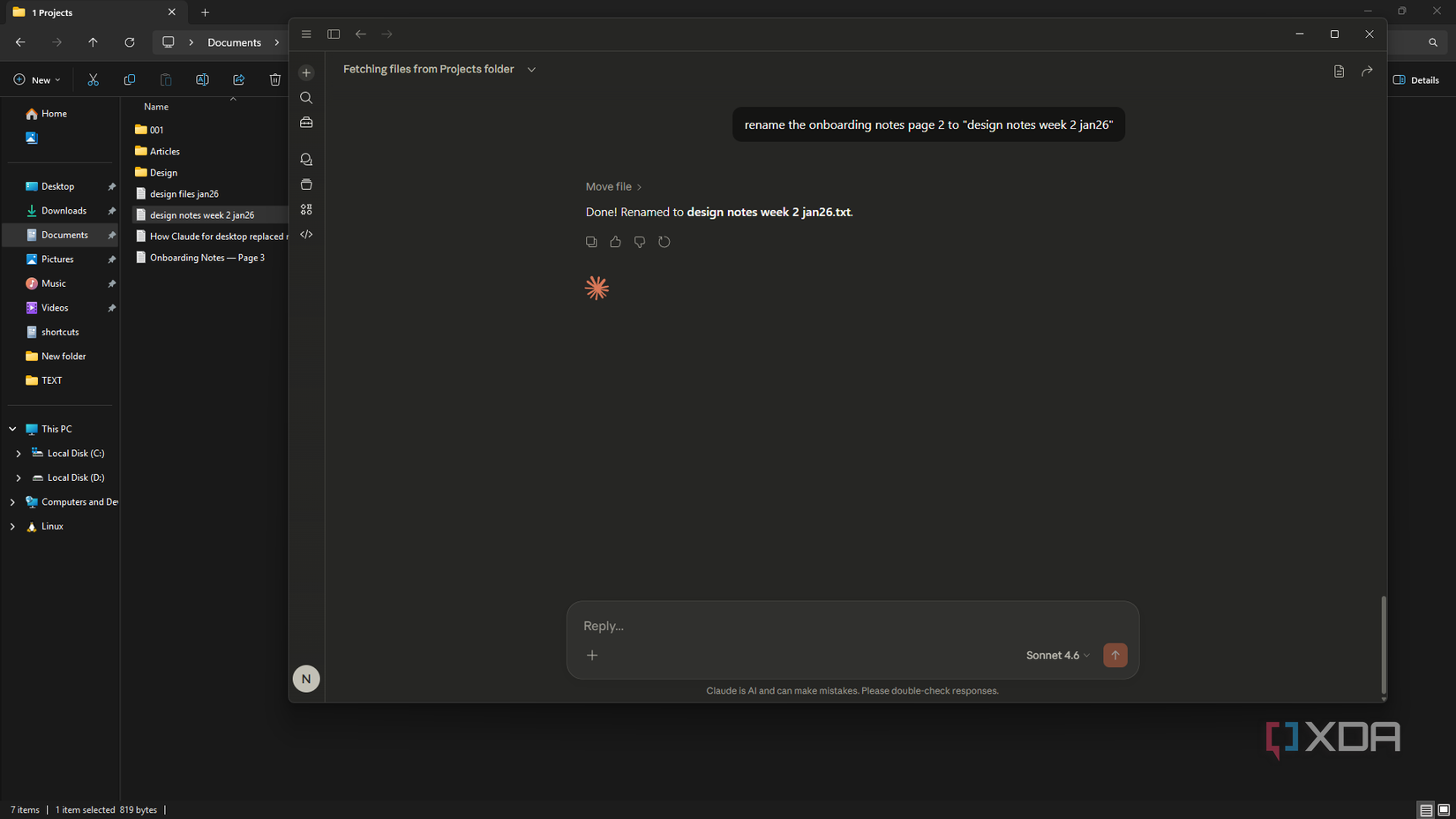 I stopped handling these tasks after setting up Claude for desktop