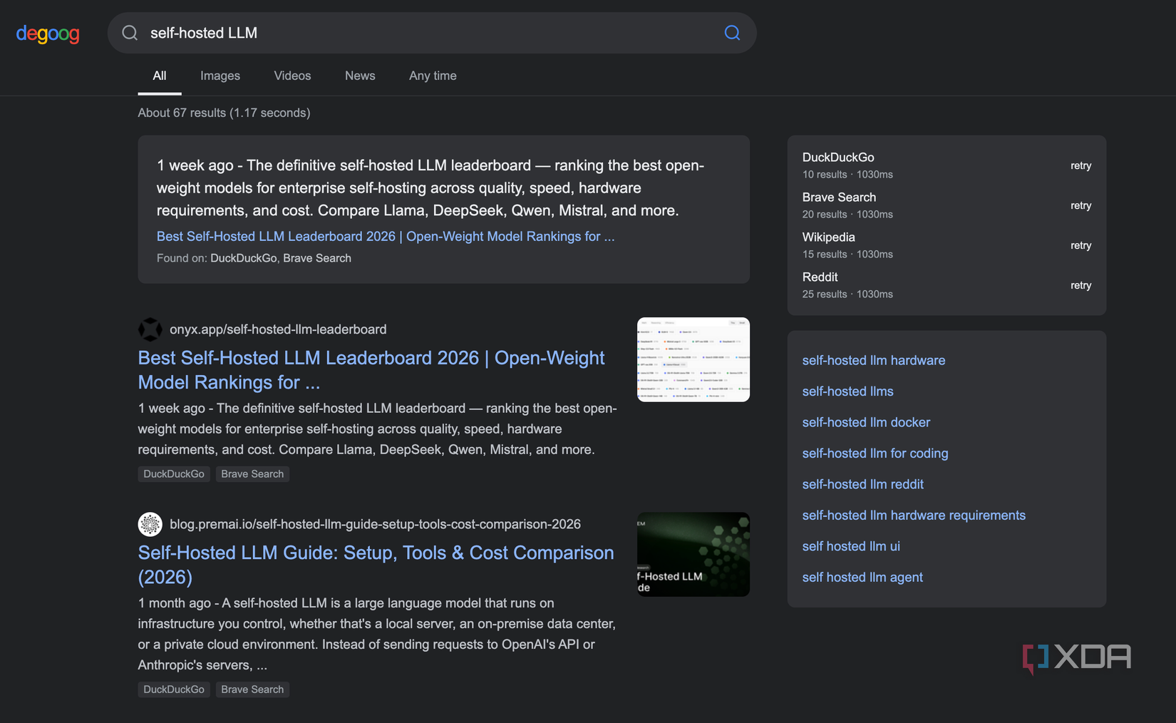 I replaced Google with this self-hosted search aggregator, and I'm ...