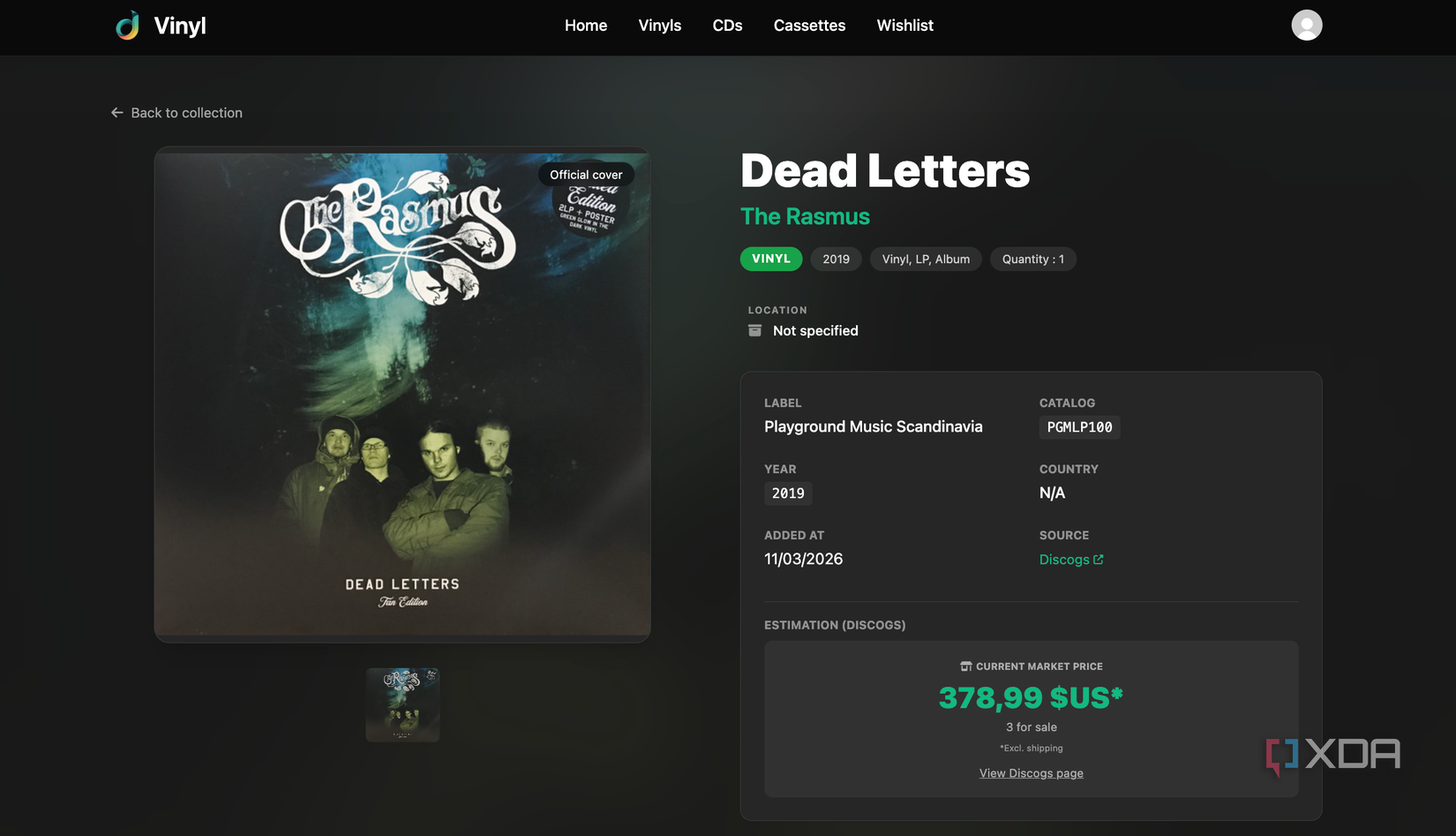 This self-hosted app let me ditch Discogs and catalog my record collection