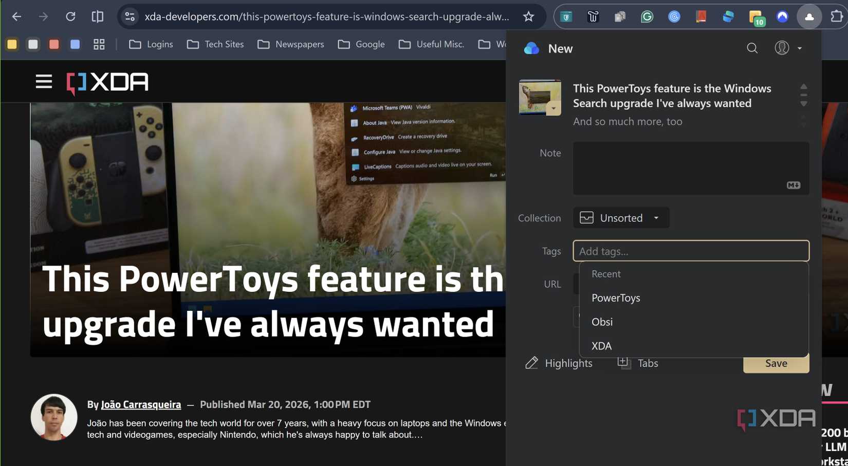 Browser bookmarks don't work for saving articles—this is what actually does