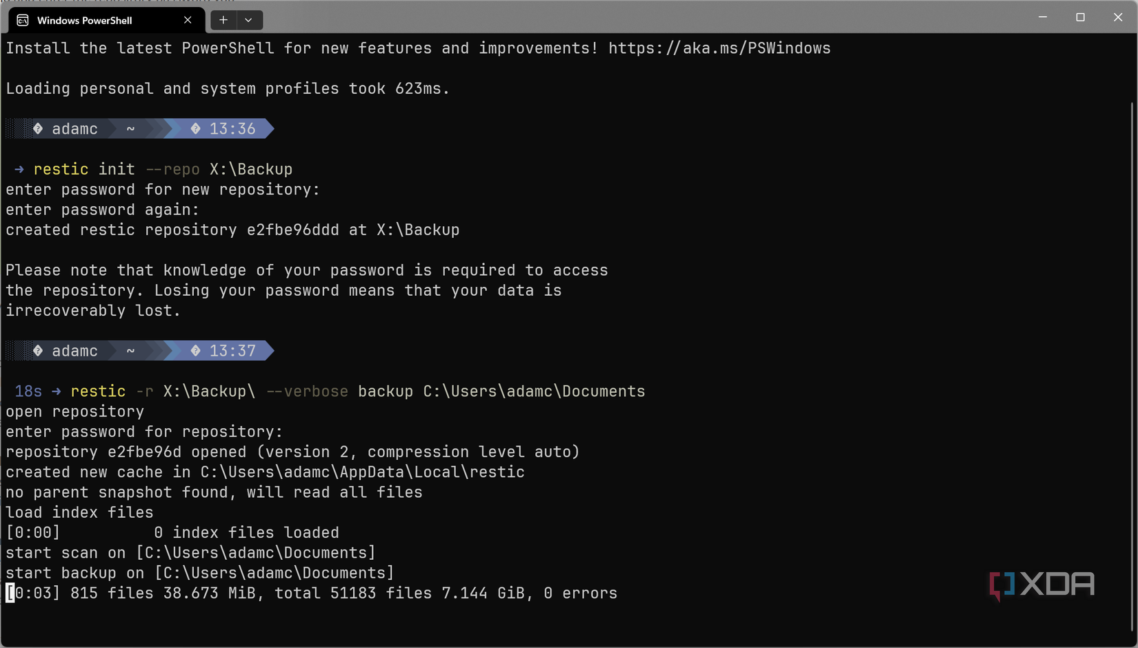 I stopped using SMB and switched to NFS for my Windows backups, and it ...