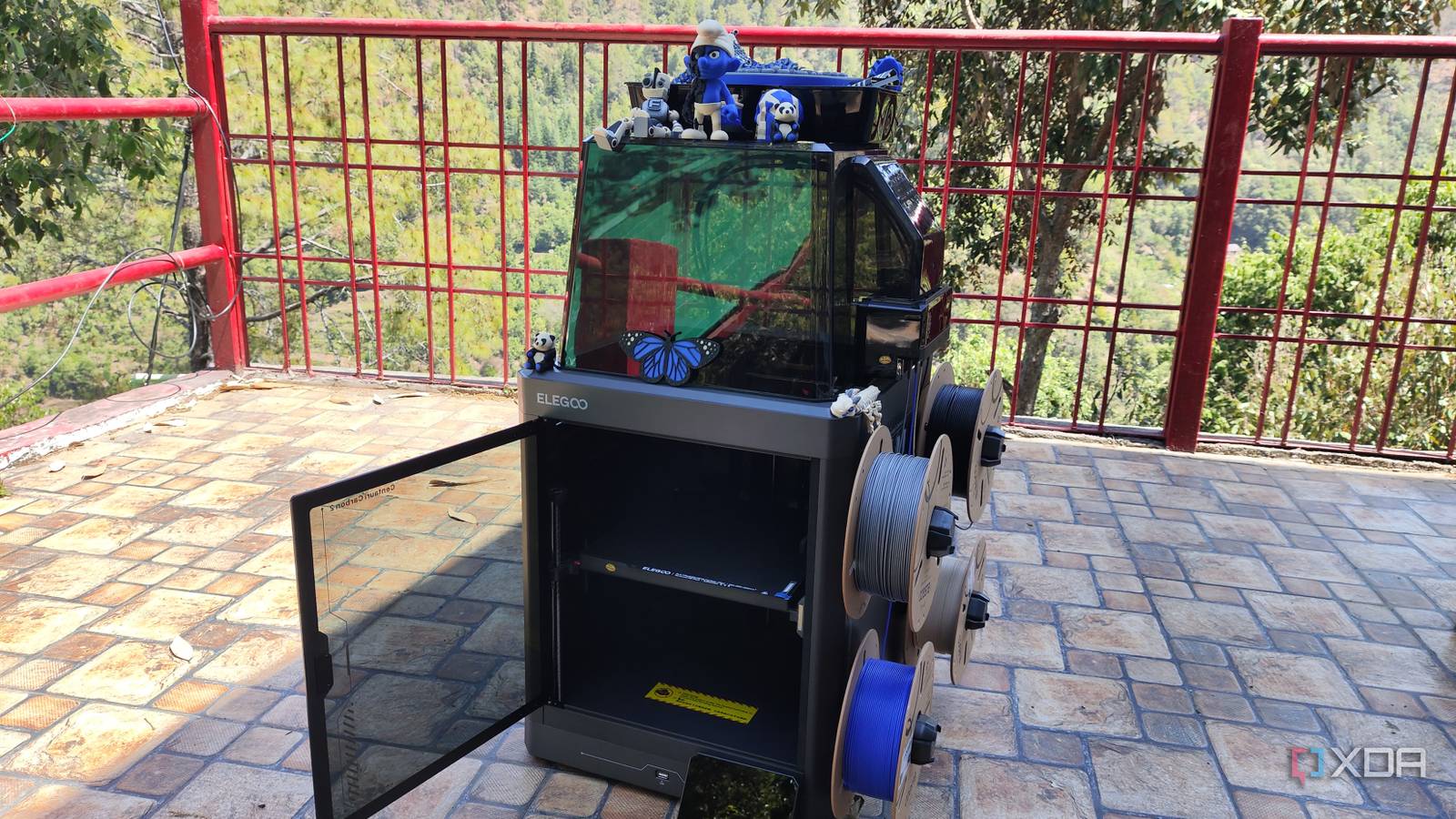 I tried multi-color 3D printing with Elegoo's AMS-like CANVAS module ...