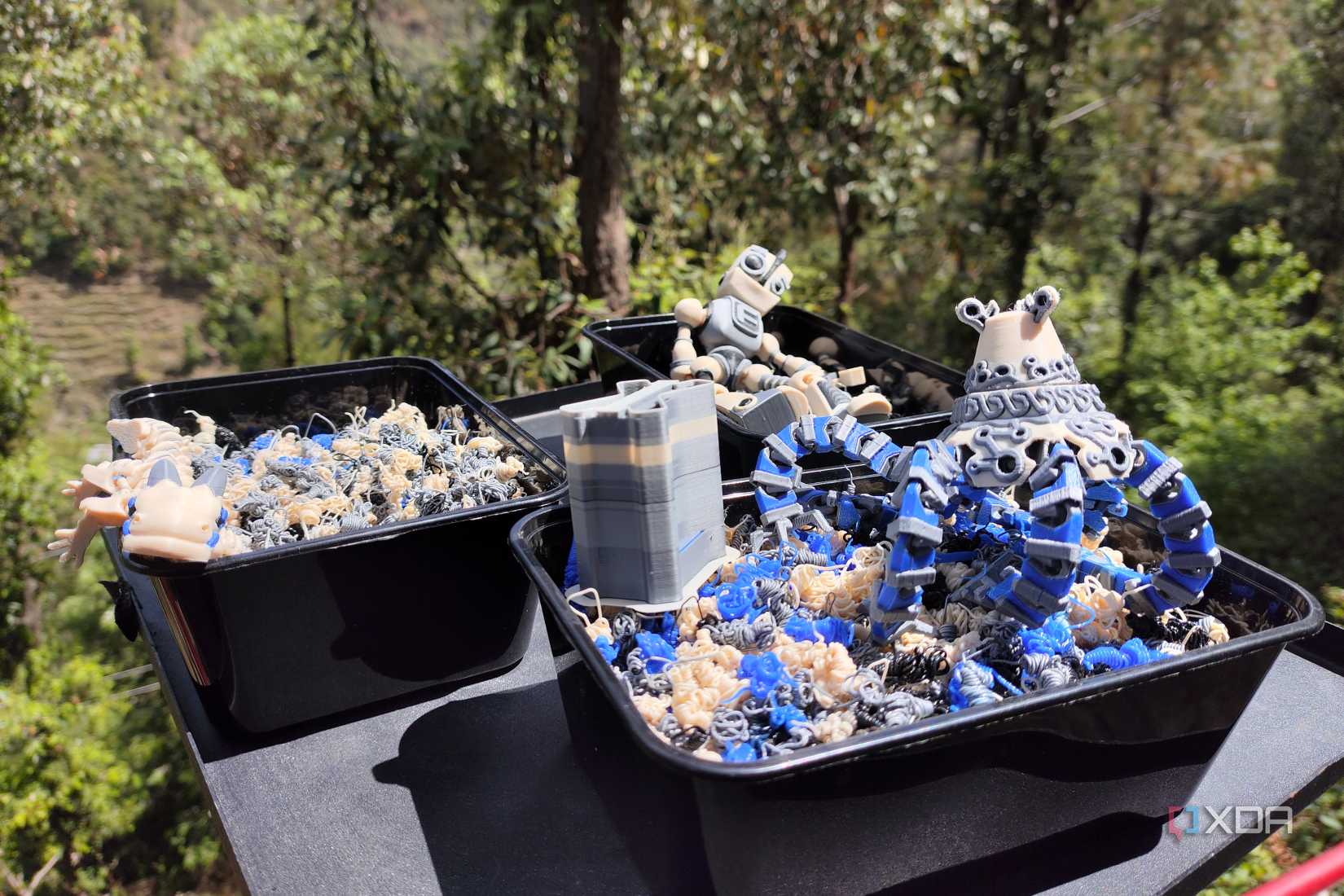 I tried multi-color 3D printing with Elegoo's AMS-like CANVAS module ...