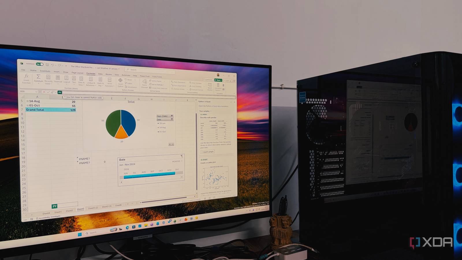 I used to hate complex spreadsheet formulas and then I found Python in Excel