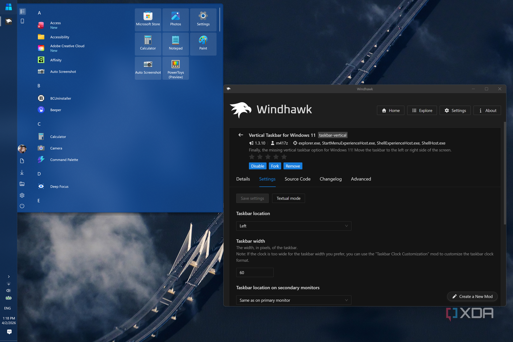 6 Windhawk mods I use to make Windows 11 look like Windows 10