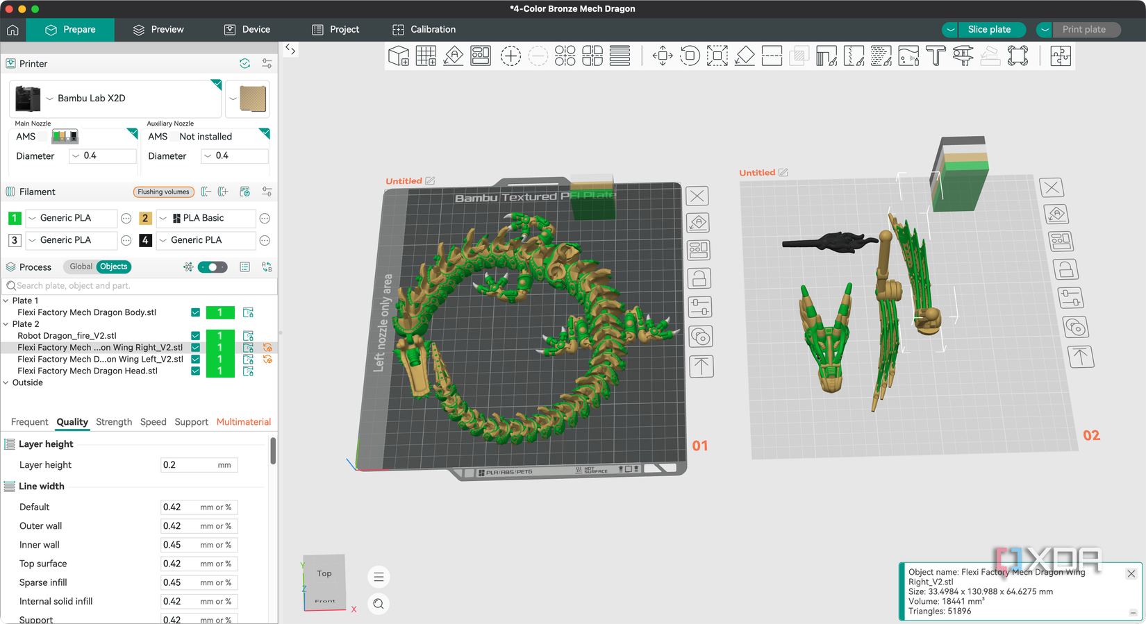 I switched back to OrcaSlicer for my Bambu printer, and the cloud ...