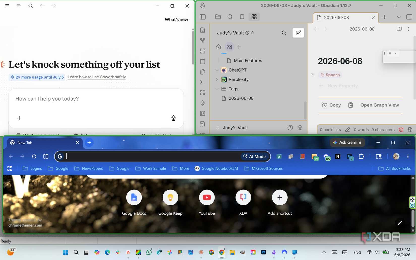 Windows PowerToys' Always On Top finally clicked when I realized I ...