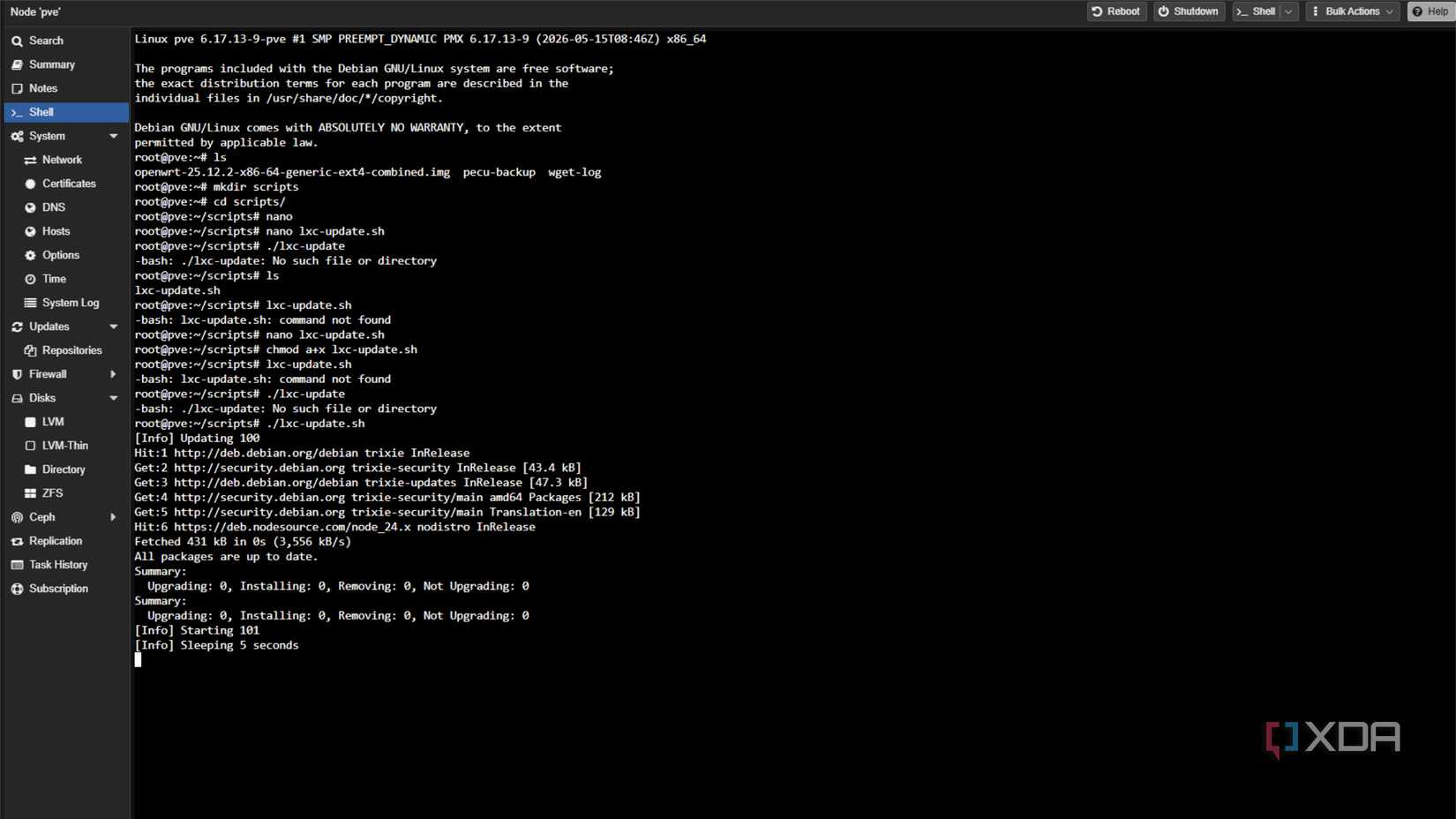 LXC updates in Proxmox aren't hard — managing 20 of them at scale is ...