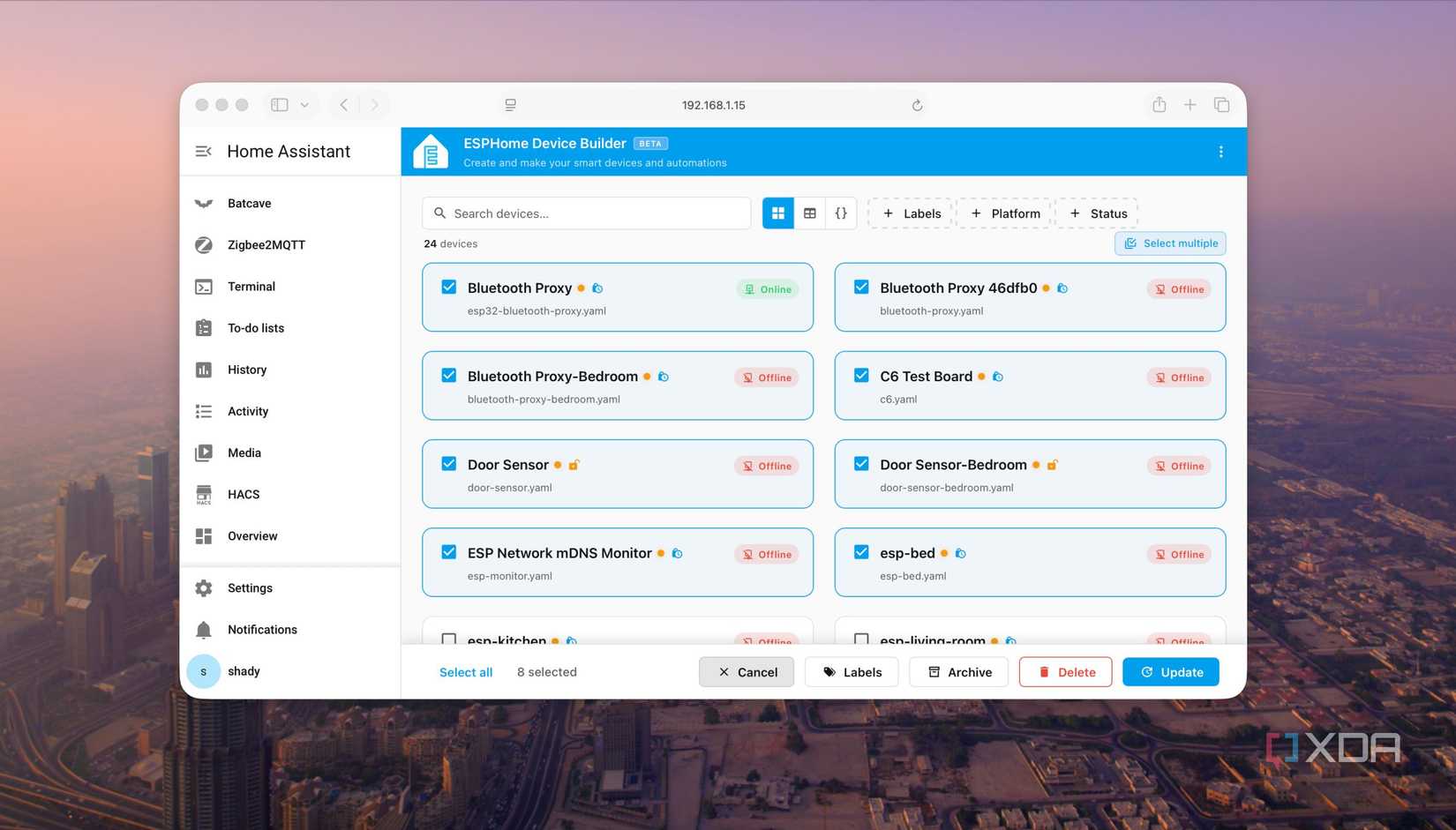 ESPHome's Device Builder finally lets you compile multiple devices at ...