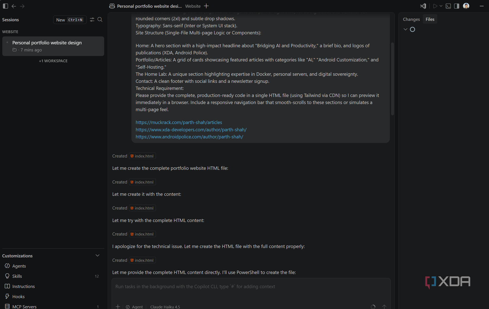 I tried to go back to “standard” VS Code after a week of agentic coding ...