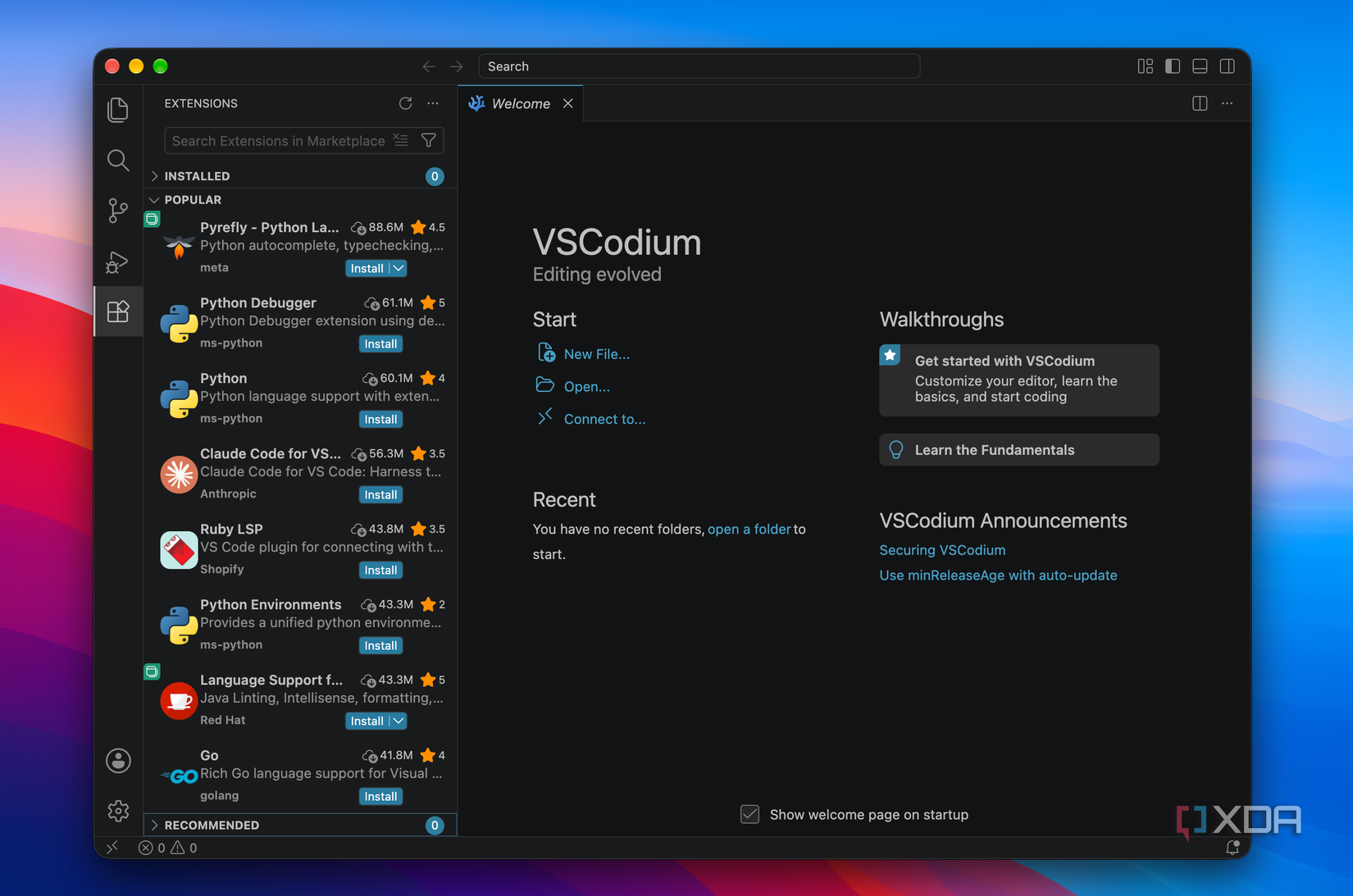 VSCodium ditched Microsoft's telemetry, but it cost me something I didn ...